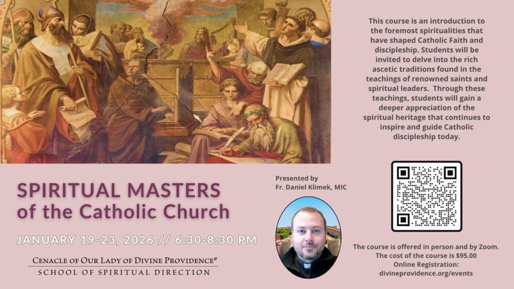 Spiritual Masters of the Catholic Church // January 19-23, 2026 ...
